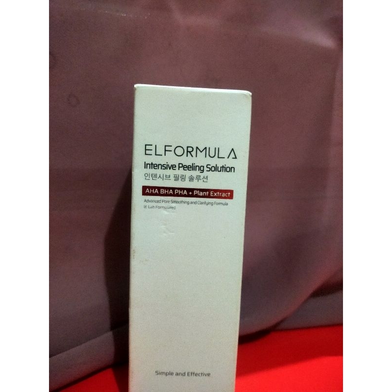 Jual ELFORMULA Intensive Peeling Solution - Serum Exfoliasi Wajah ...