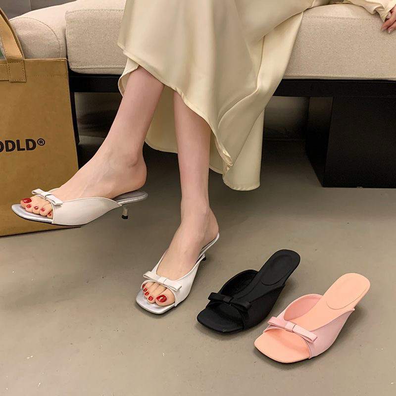 Jual [COZY] Jupen Sandal Heels Model Peri Pita Simple Elegan Modis ...