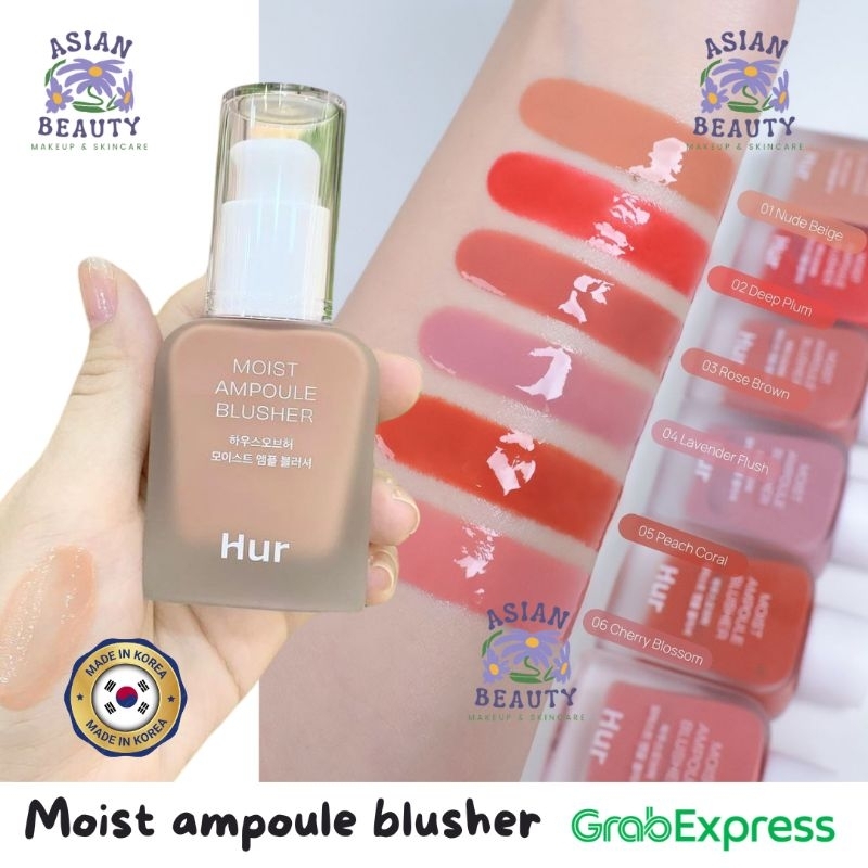 Jual [100% ORI] blush KOREA HUR FULL SIZE house of hur ampoule blusher ...