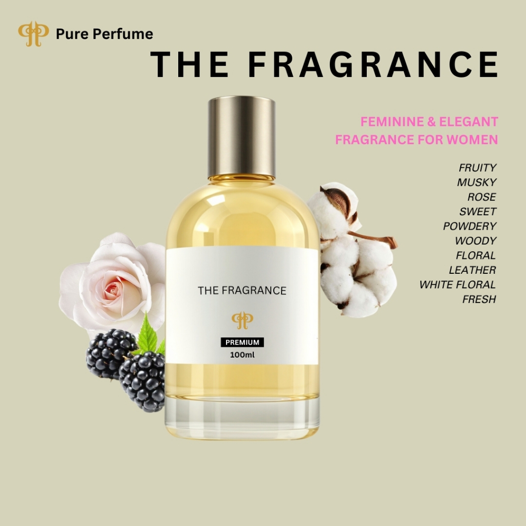 Jual Pure Perfume The Fragrance, Feminine & Elegant Fragrance For Women ...