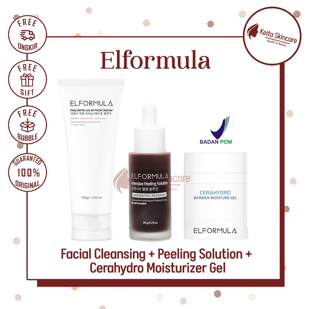 Jual ELFORMULA Intensive Care Facial Cleansing Peeling Solution ...