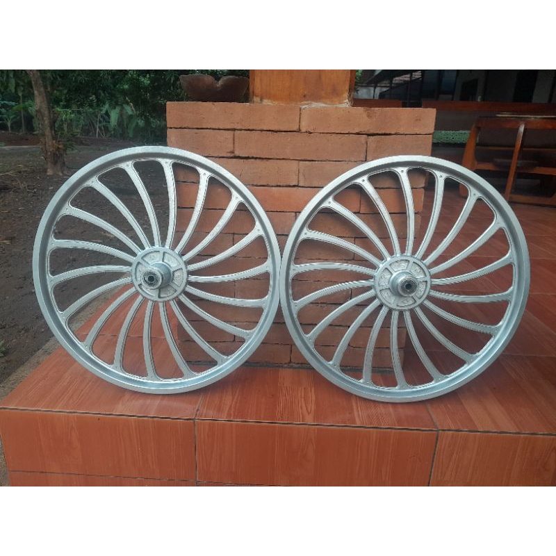 Jual velg Alloy 20 kipas resing racing bmx alloy dokar sepeda lipat ...