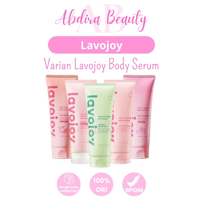 Jual Lavojoy - Let it Glow Body Serum Lavojoy | Let it go daily shine body serum instan tone up ...