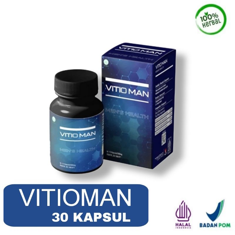 Jual Vitio Man Original Obat Herbal Membantu Kesehatan Stamina Pria ...
