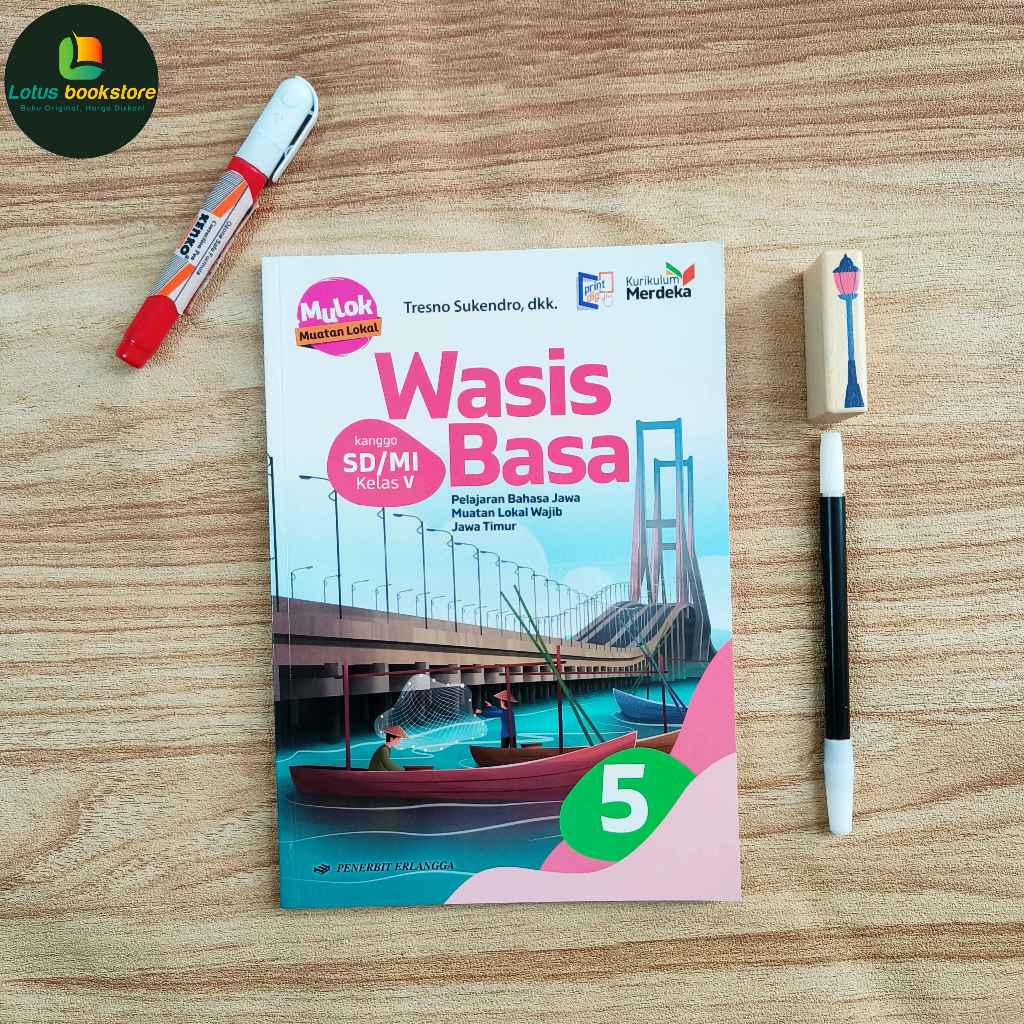 Jual Wasis Basa Jawa SD Kelas 5 - Kurikulum Merdeka - Penerbit Erlangga - Buku Original | Shopee ...