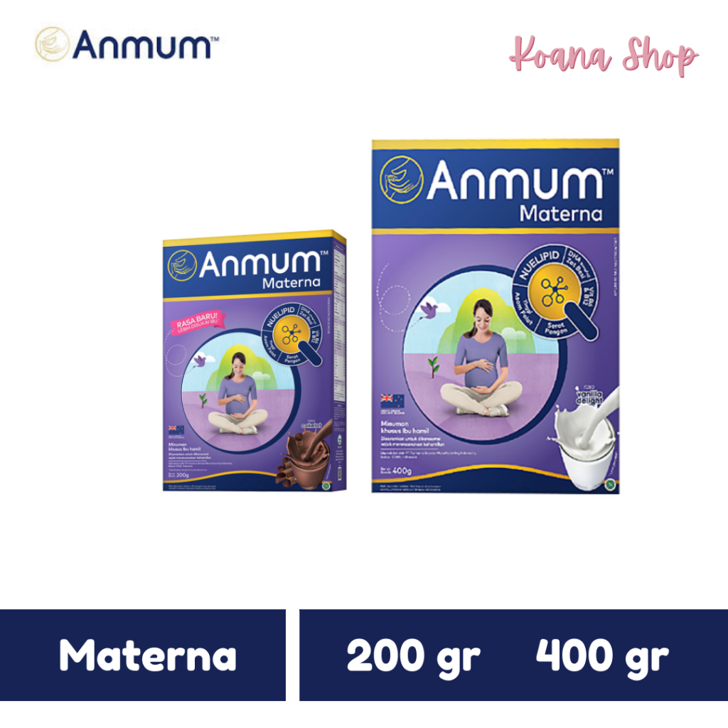 Jual Anmum Materna Susu Bubuk Ibu Hamil 200 gr/400 gr | Shopee Indonesia