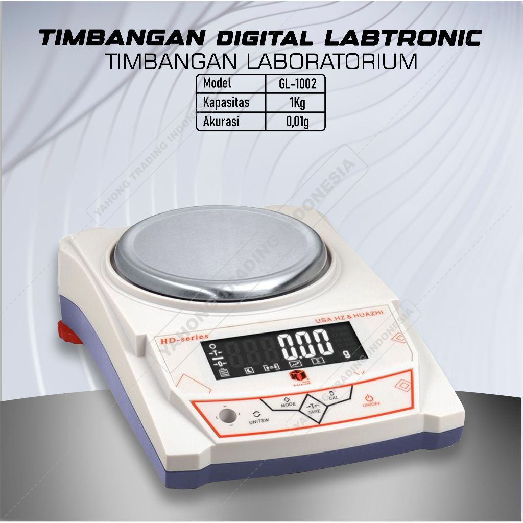 Jual Timbangan Digital Laboratorium GL-1002 1000g 1kg Akurasi 0.01g LABTRONIC | Shopee Indonesia