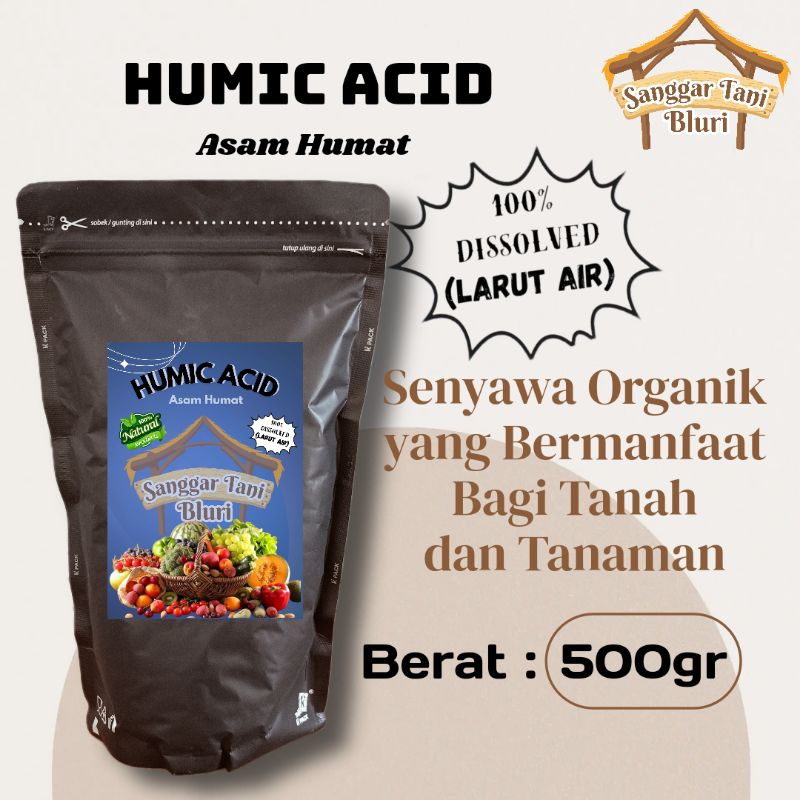 Jual ASAM HUMAT - HUMIC ACID (500gr) | Shopee Indonesia