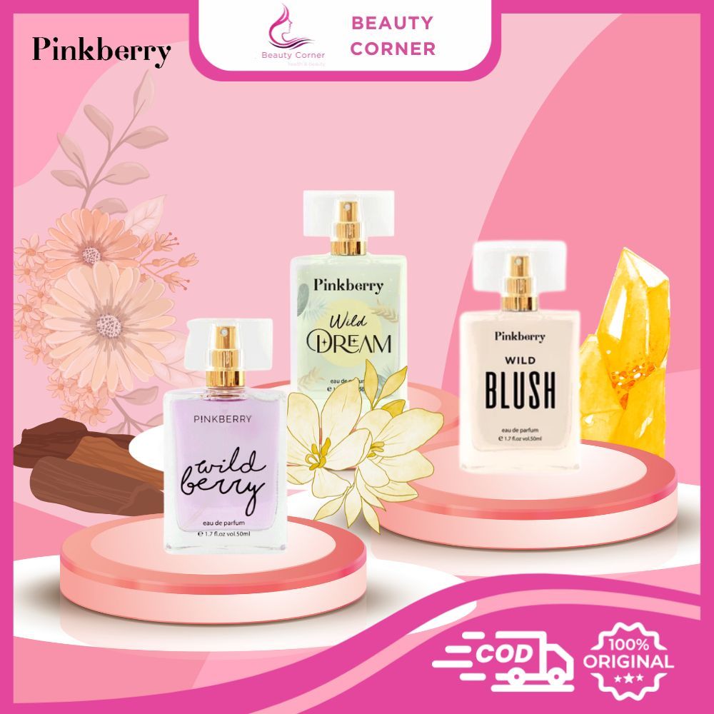Jual Pinkberry Eau De Parfum Wild Series - 50ml | Shopee Indonesia