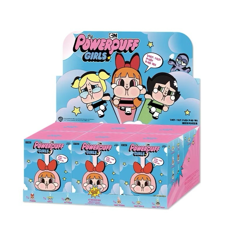 Jual POP MART CRYBABY x Powerpuff Girls Series - Vinyl Face Plush Blind ...
