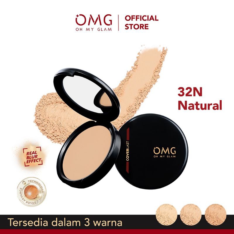 Jual Oh My Glam Coverlast Two Way Cake - 32N Natural (OMG) | Shopee ...