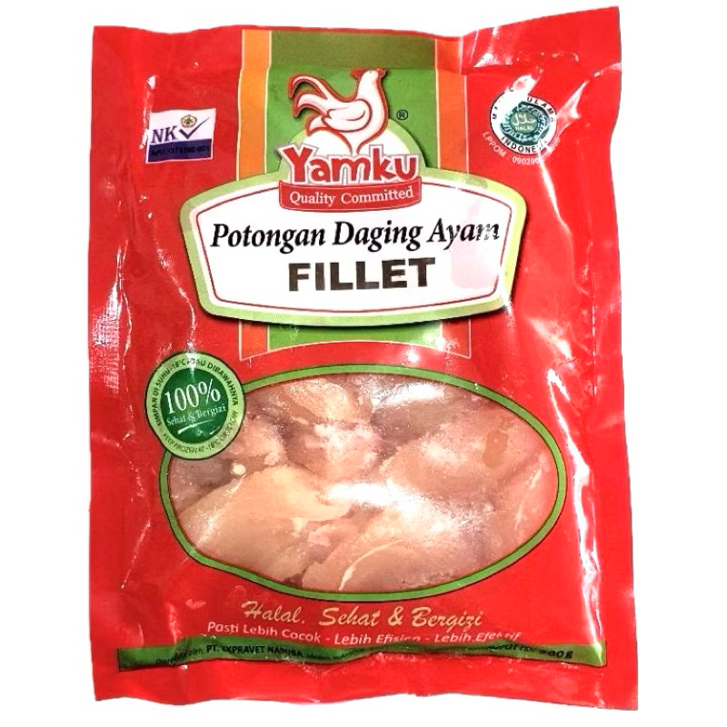 Jual Yamku Daging Ayam Fillet Dada 500g | Shopee Indonesia