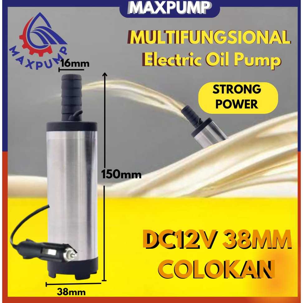 Jual MAXPUMP Pompa Celup DC Mini Pompa Solar Pompa Sedot Minyak Diesel ...