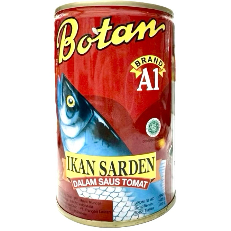 Jual Botan Sardines Sarden dalam Saus Tomat 425g | Shopee Indonesia