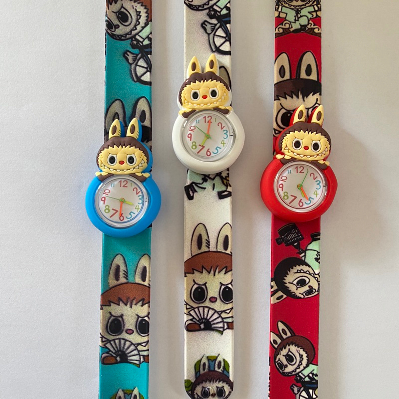 Jual Jam Tangan Anak 3D Labubu Import Model Terbaru dengan Karakter ...