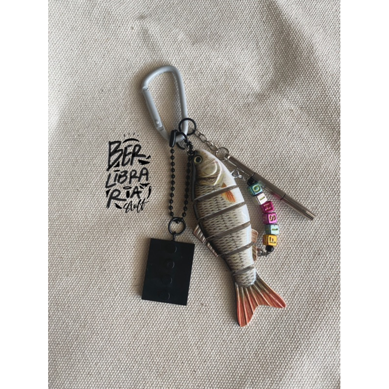 Jual FISHIO si keychain ikan | Shopee Indonesia