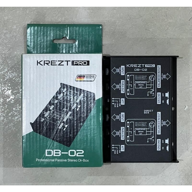 Jual DIRECT BOX KREZT PRO DB 02 PASSIVE STEREO Dl BOX PASIF | Shopee ...