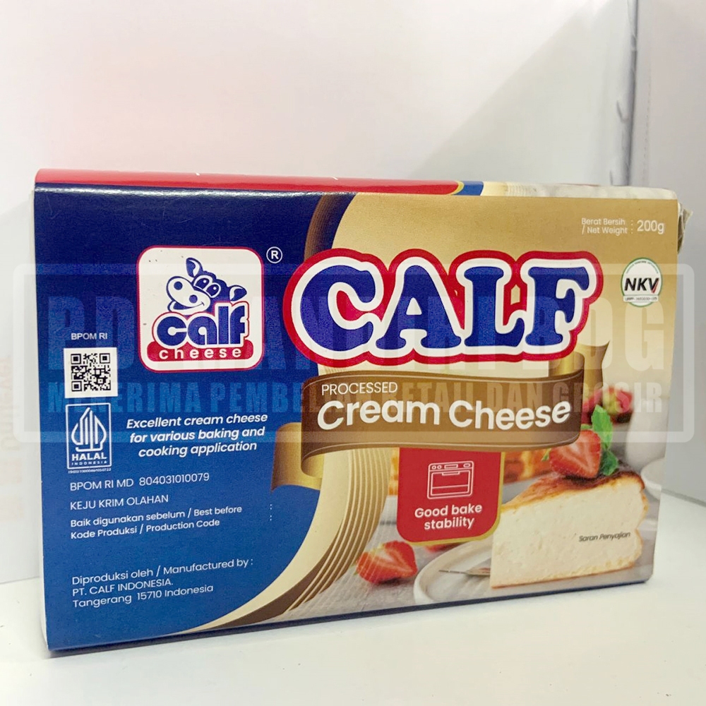 Jual CALF CREAM CHEESE 200 GR KEJU KRIM OLAHAN | Shopee Indonesia