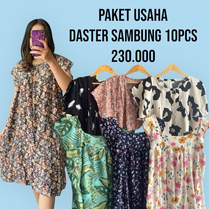 Jual PAKET USAHA DASTER SAMBUNG 10PCS | Shopee Indonesia