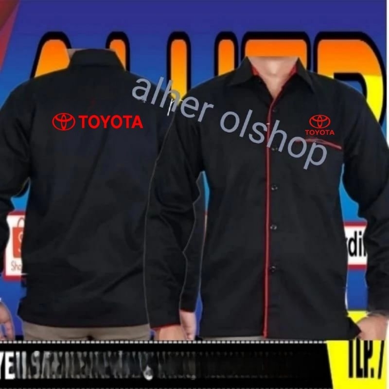Jual baru kemeja Toyota baju Toyota seragam Toyota Pdh Toyota kemeja ...