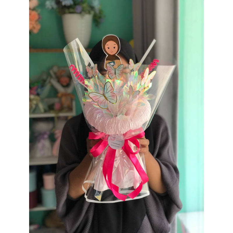 Jual Buket bunga hari guru teachers day kado guru kado unik | Shopee ...