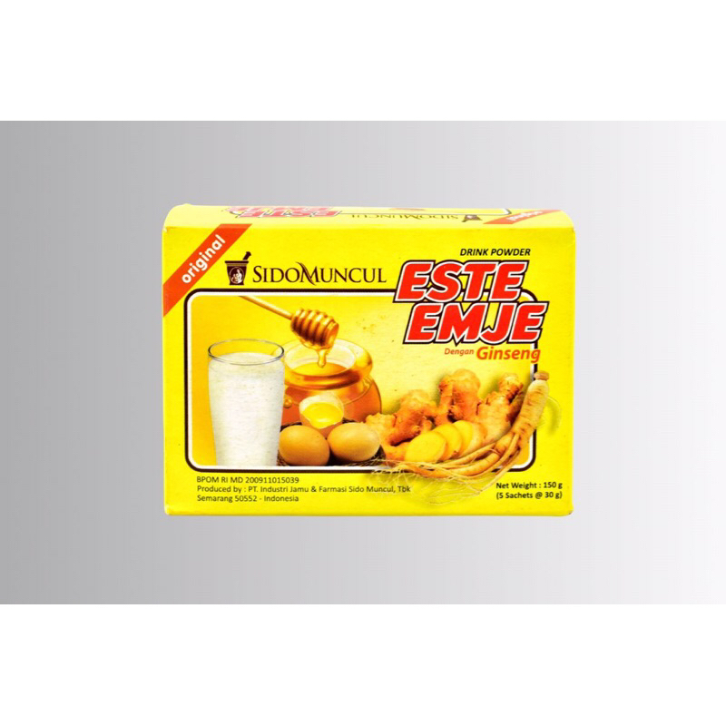 Jual ESTE EMJE SUSU GINGSENG SIDOMUNCUL HERBAL STMJ SIDO MUNCUL 1 ...