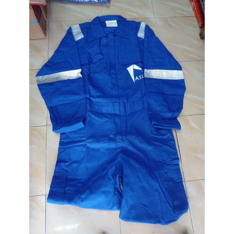 Jual Wearpack Coverall Ukuran Luar - Warna Biru - Bahan Tebal | Shopee ...