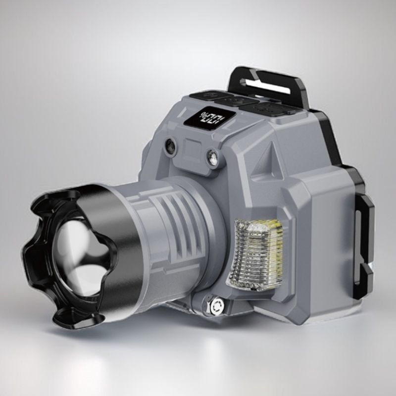 Jual MOVTESS HX-915S 80W SENTER KEPALA ZOOM BATERAI BISA LEPAS PASANG ...