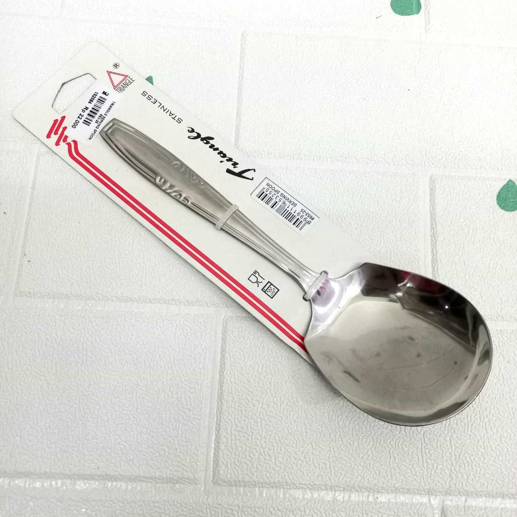 Jual Triangle Serving Spoon 653-25 | sendok nasi / sendok sayur ...