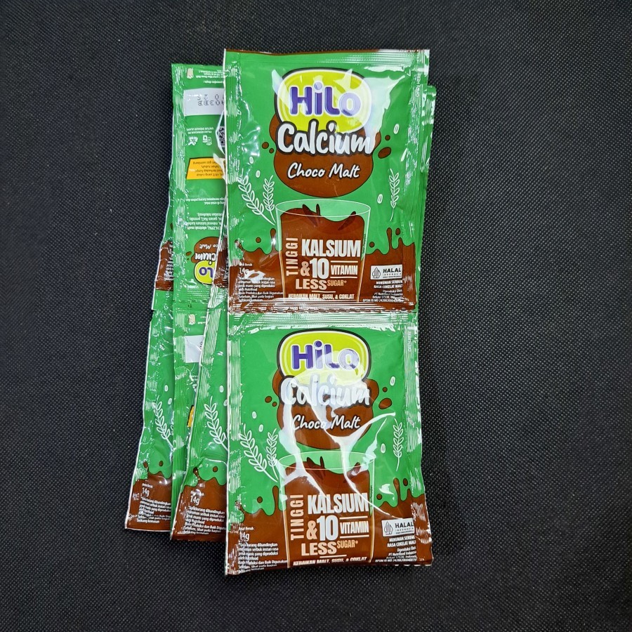 Jual HILO CALCIUM CHOCO MALT RENCENG | Shopee Indonesia