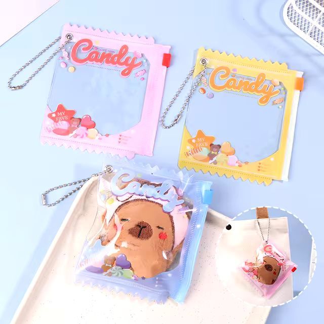 Jual ( 1 PCS ) POUCH MINI CANDY PLUS GANTUNGAN SERBAGUNA LUCU | Shopee ...