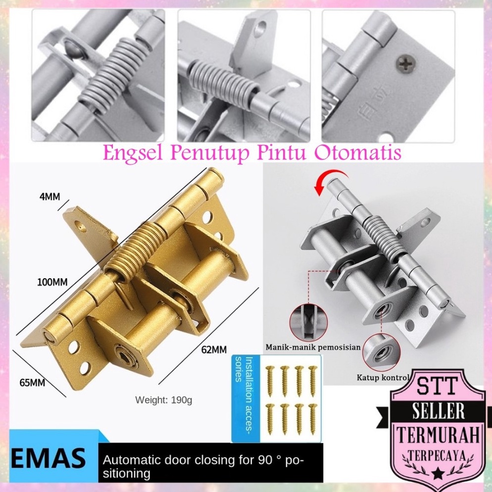 Jual Subsidi STT Engsel Penutup Pintu Otomatis Metal Engsel Penahan ...