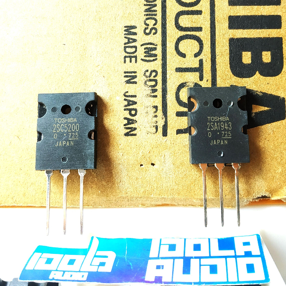 Jual Transistor A1943 - C5200 Toshiba Lot Variasi Seri 725 / 716 - 717 ...