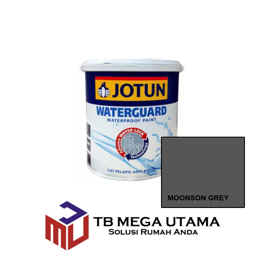 Jual Jotun Waterguard Moonson Grey 3,5 Kg | Cat Waterproofing Pelapis ...