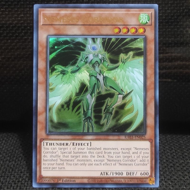 Jual Kartu Yugioh TCG Nemeses Corridor Ultra Rare UR ORI RA03 NM ...