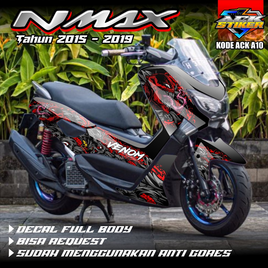 Jual Decal Sticker Full Body Yamaha Nmax Old Lama 2015 2016 2017 2018 ...