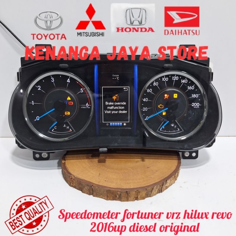 Jual speedometer / kilometer fortuner vrz hilux revo diesel 2016up ...