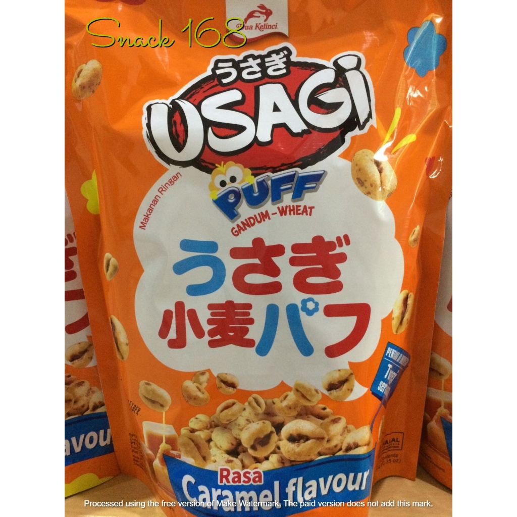 Jual Usagi Puff Caramel Sharepack 80gr (8x10gr) | Shopee Indonesia