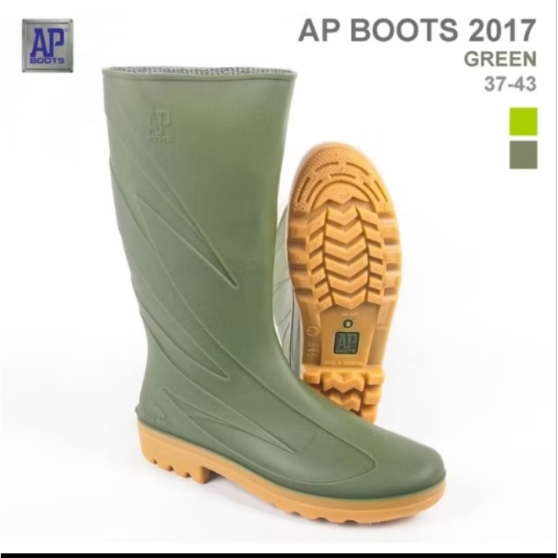 Jual AP BOOTS 2017 hijau - Sepatu ap boots PVC karet pertanian ...