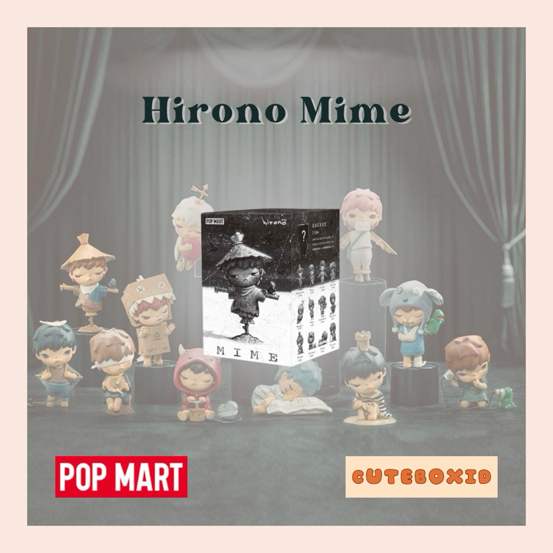 Jual POP MART Hirono Mime Figure [Pre-Order] | @cuteboxid | Shopee ...