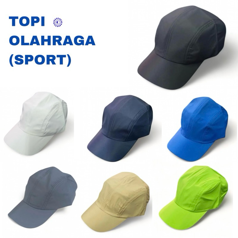 Jual TOPI OLAHRAGA LARI JOGGING RUNNING PRIA WANITA CEWE PARASUT SPORT ...