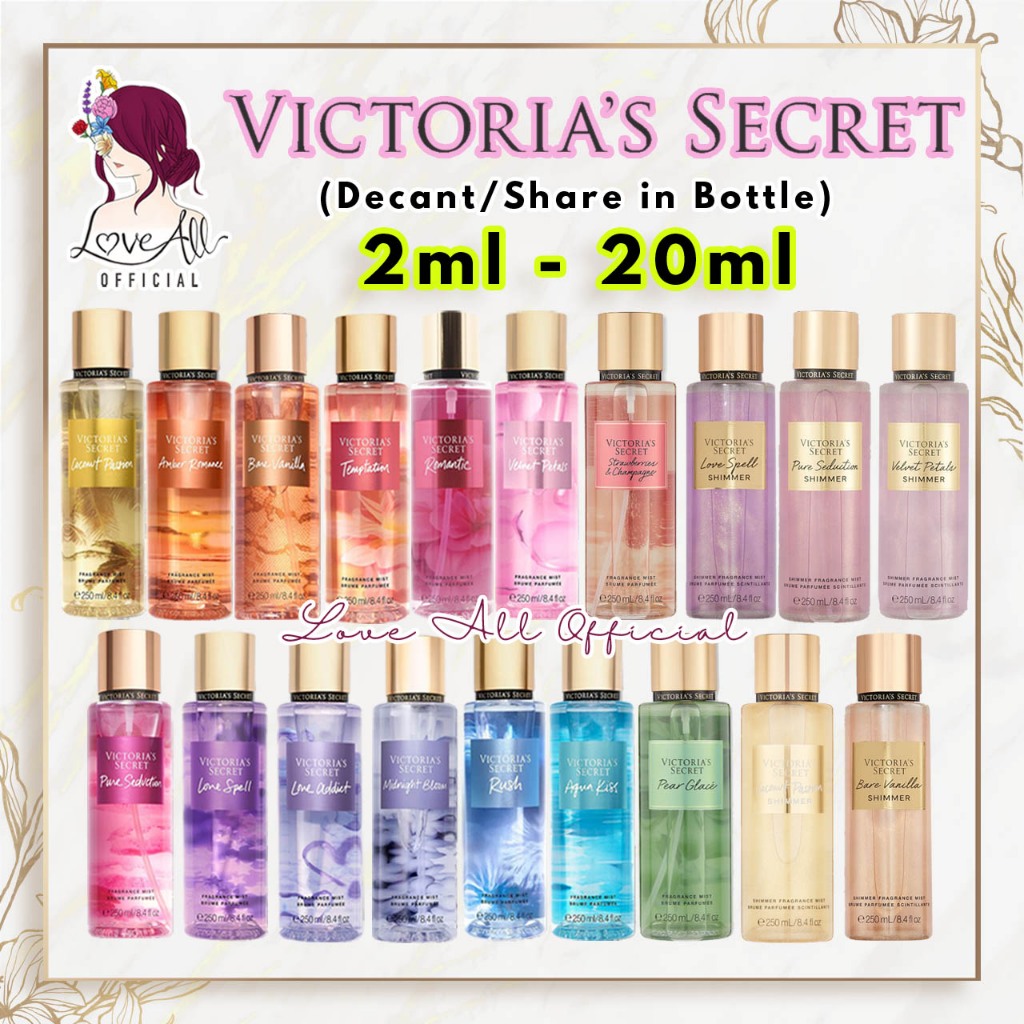 Jual VICTORIA'S SECRET All Variant ️ Decant Share in Bottle Tester ...