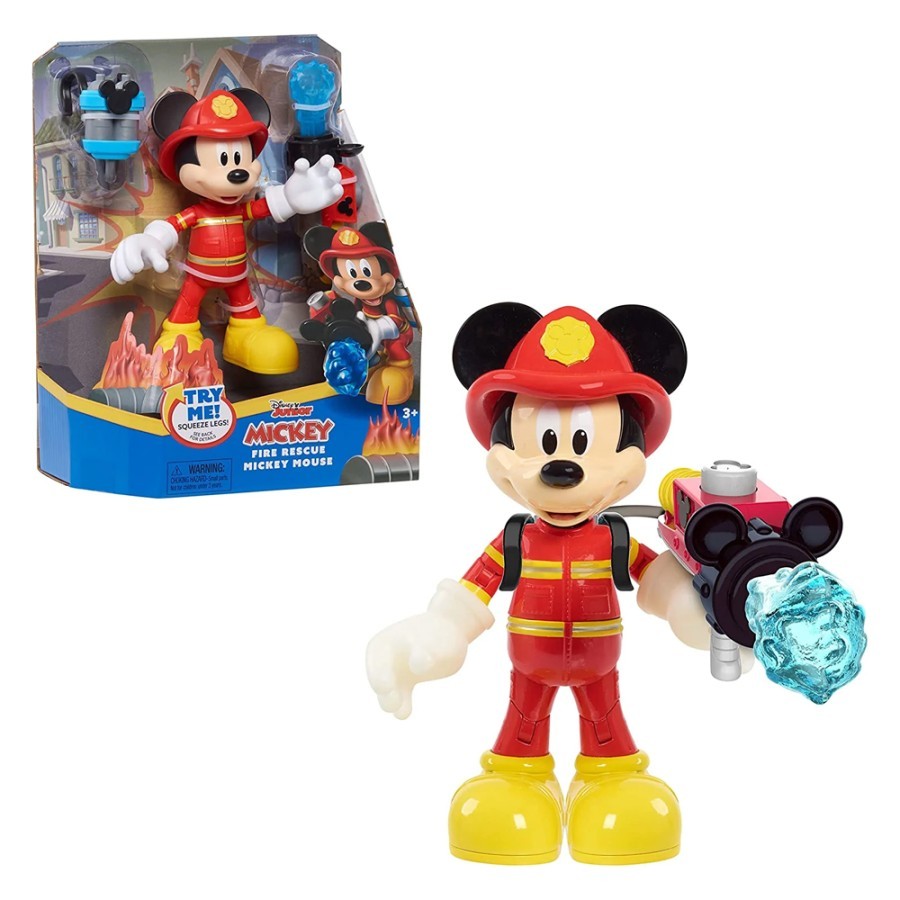 Jual Disney Junior Mickey Mouse Adventure Firefighter Mickey Figure by ...