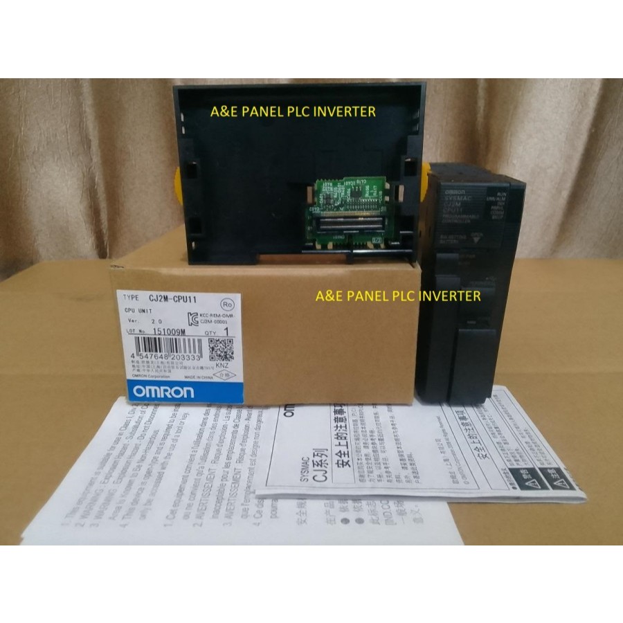 Jual CJ2M-CPU11 PLC OMRON CJ2M CPU11 CJ2MCPU11 | Shopee Indonesia