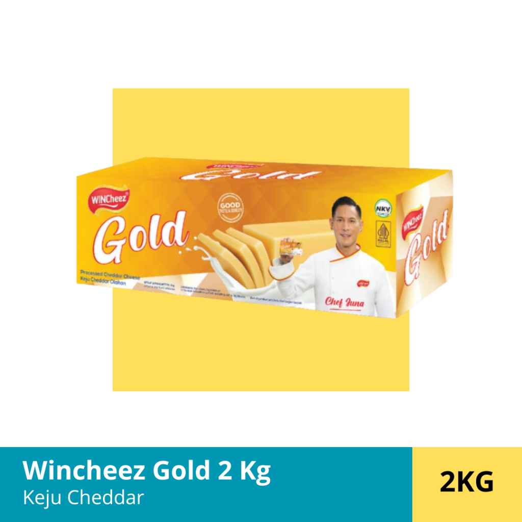 Jual Wincheez Gold Keju Cheddar 2 Kg | Shopee Indonesia