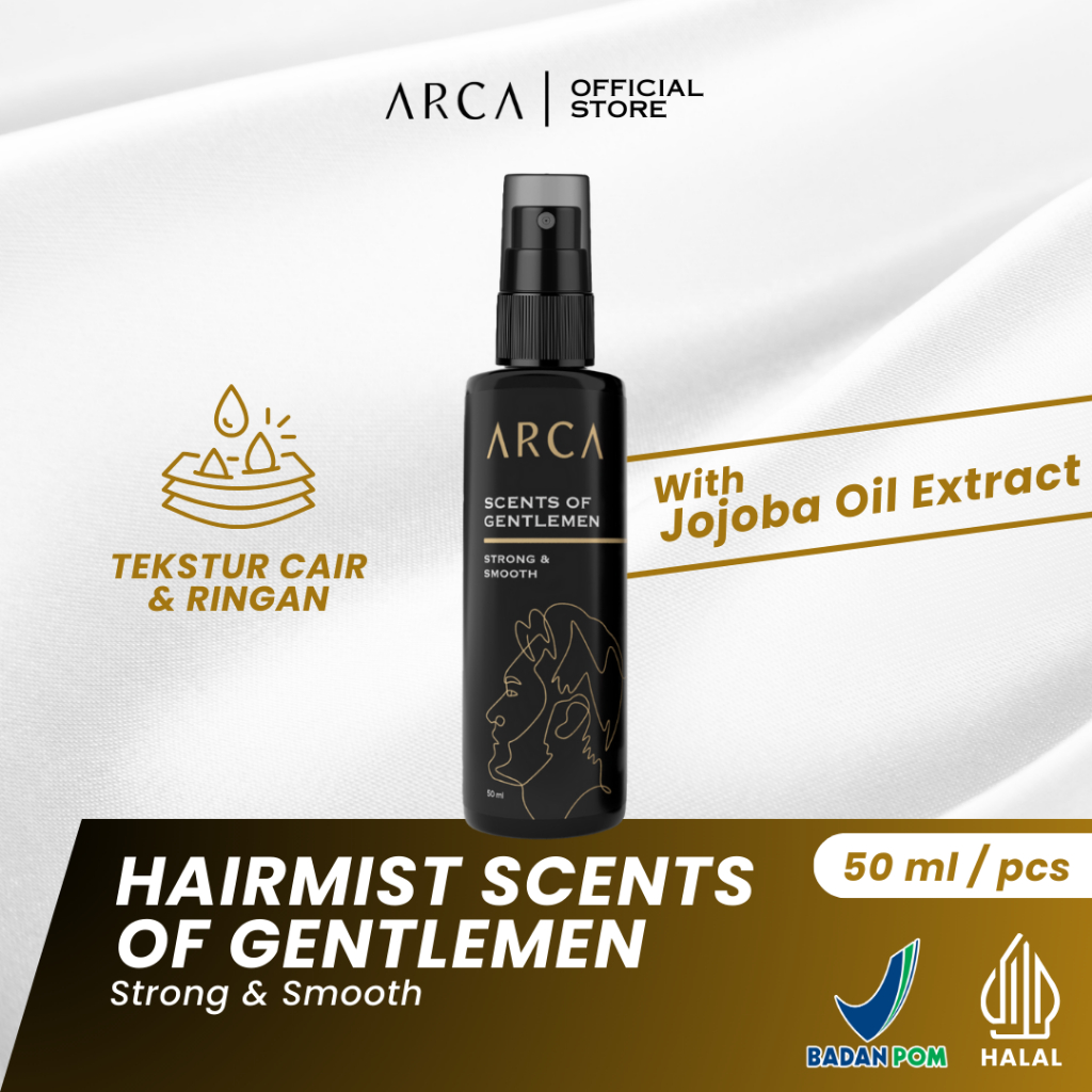Jual ARCA Scent Of Gentlement - Hair Mist Parfum Perawatan Rambut ...