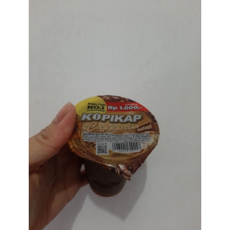 Jual kopikap kecil 135ml satuan | Shopee Indonesia