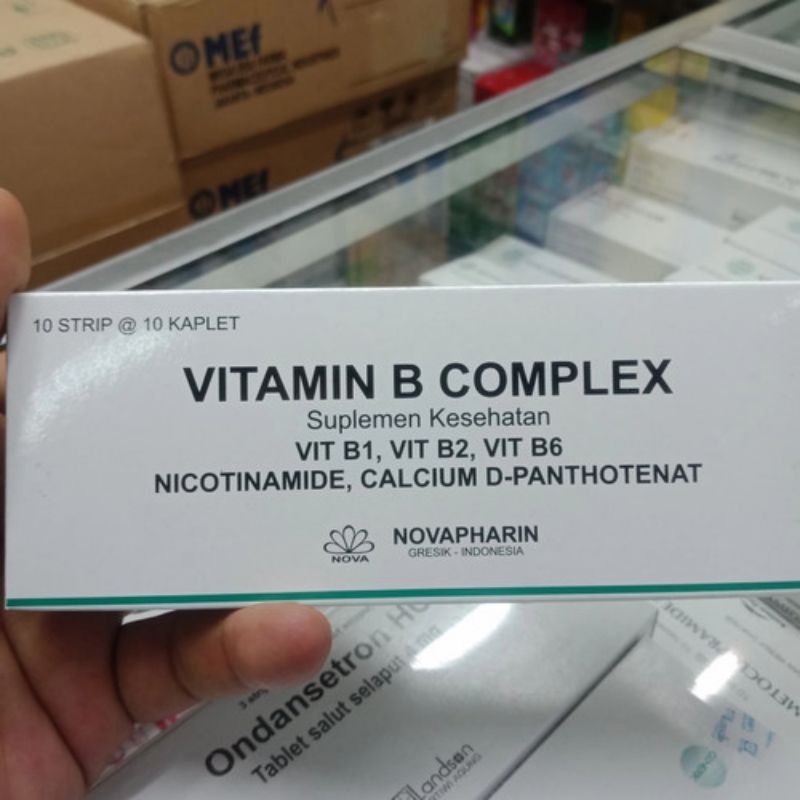 Jual Vitamin B Complex Strip(per strip) | Shopee Indonesia