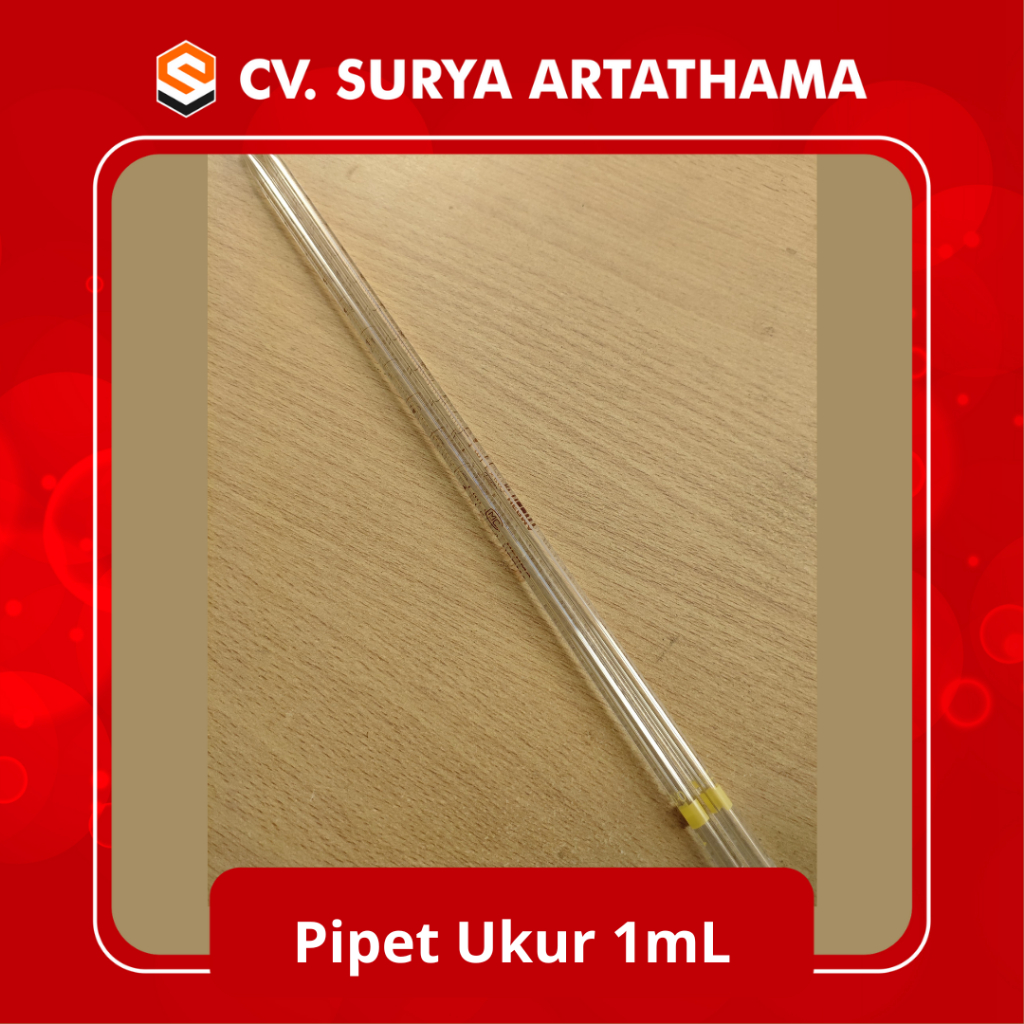 Jual Pipet Ukur 1ml / Measuring Pipette 1ml HERMA | Shopee Indonesia