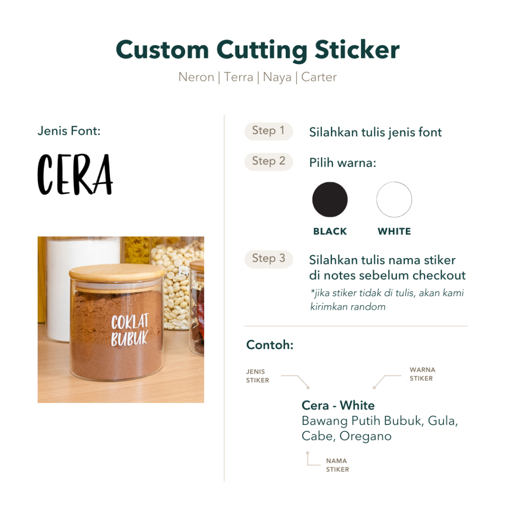 Jual GRINN LIVING Nelly Naya bundle / Glass Jar / Toples Kaca Kedap Udara / Rak Tingkat 2 ...